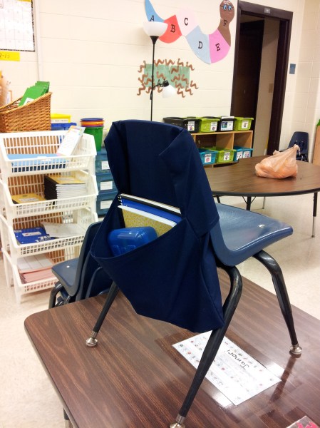 DIY Classroom Chair Pockets and Seat Sacks – Come Stitch With Me